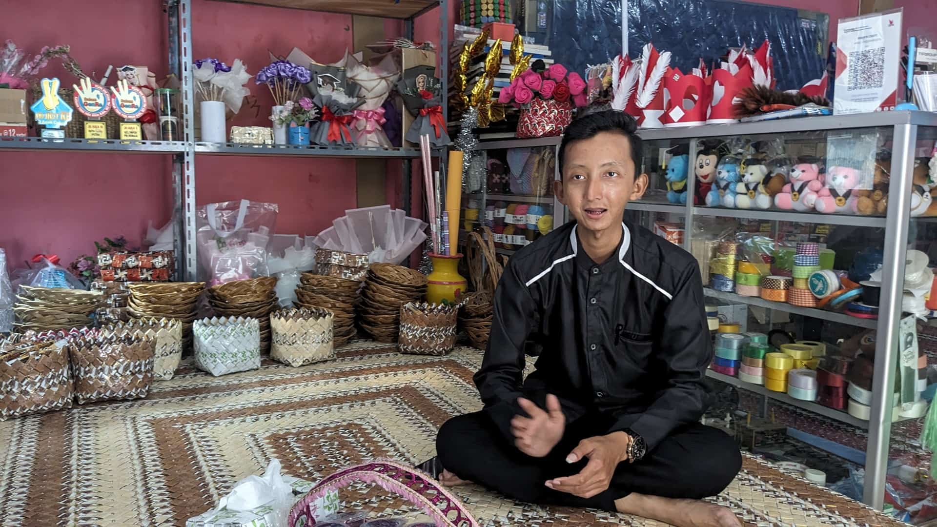 Penyintas Tumor Ubah Limbah jadi Karya | Harapanrakyat.com | Teras.id